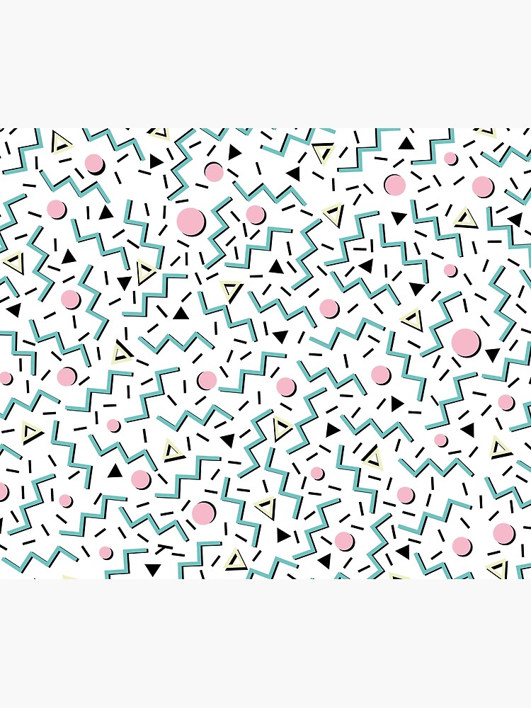 Back to the 80's eighties, funky memphis Throw Blanket sold by ...