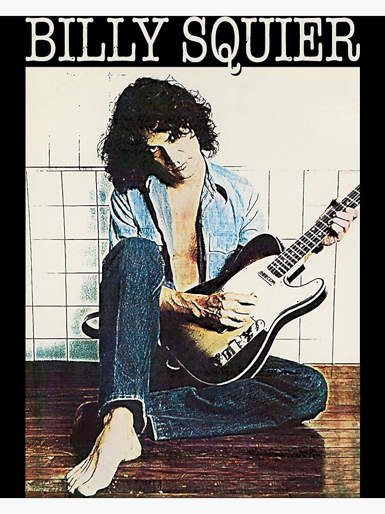 "Billy Squier" Poster for Sale by garddnes95 | Redbubble