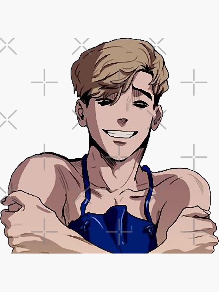 "Beautiful Model Yoonbum Killing Stalking Gift Movie Fans" Sticker for ...