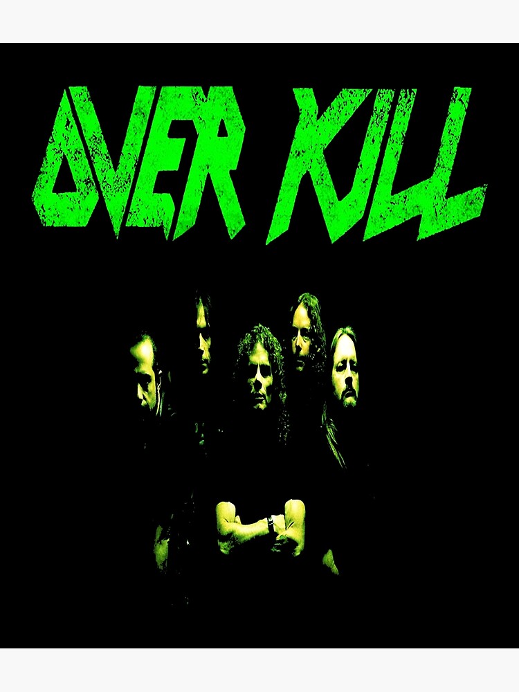 "NEW ART FROM Overkill band Genres: Thrash metal graphic t shirt ...