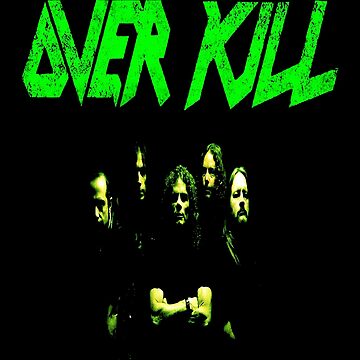 "NEW ART FROM Overkill band Genres: Thrash metal graphic t shirt ...