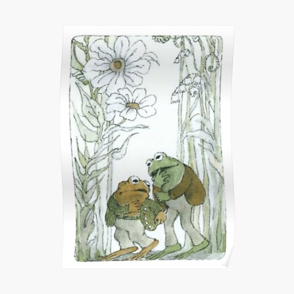 "Frog and Toad - the jacket classic poster " Poster for Sale by donnagomezi | Redbubble