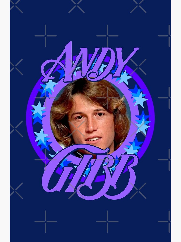 "Star Tribute: Andy Gibb" Art Print for Sale by Pop-Pop-P-Pow | Redbubble
