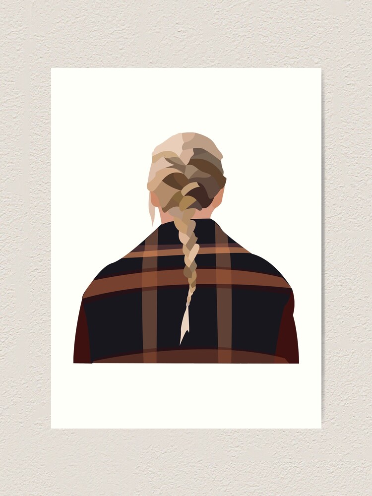 "evermore album cover illustration Sticker" Art Print for Sale by ...