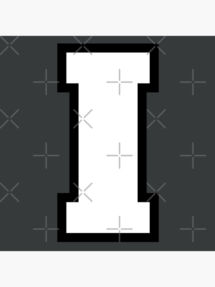 Póster «Alfabeto Letra I» de tmyb | Redbubble