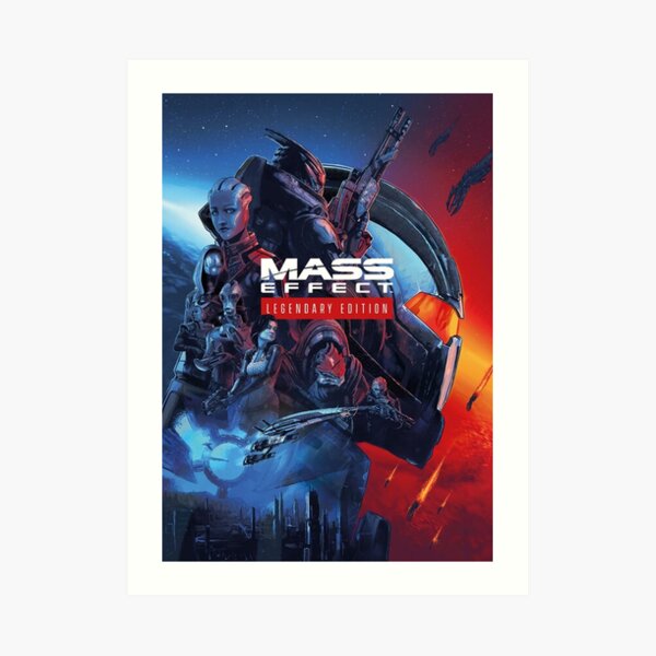 "The Legendary - The Effect Mass Poster" Art Print for Sale by Treva ...