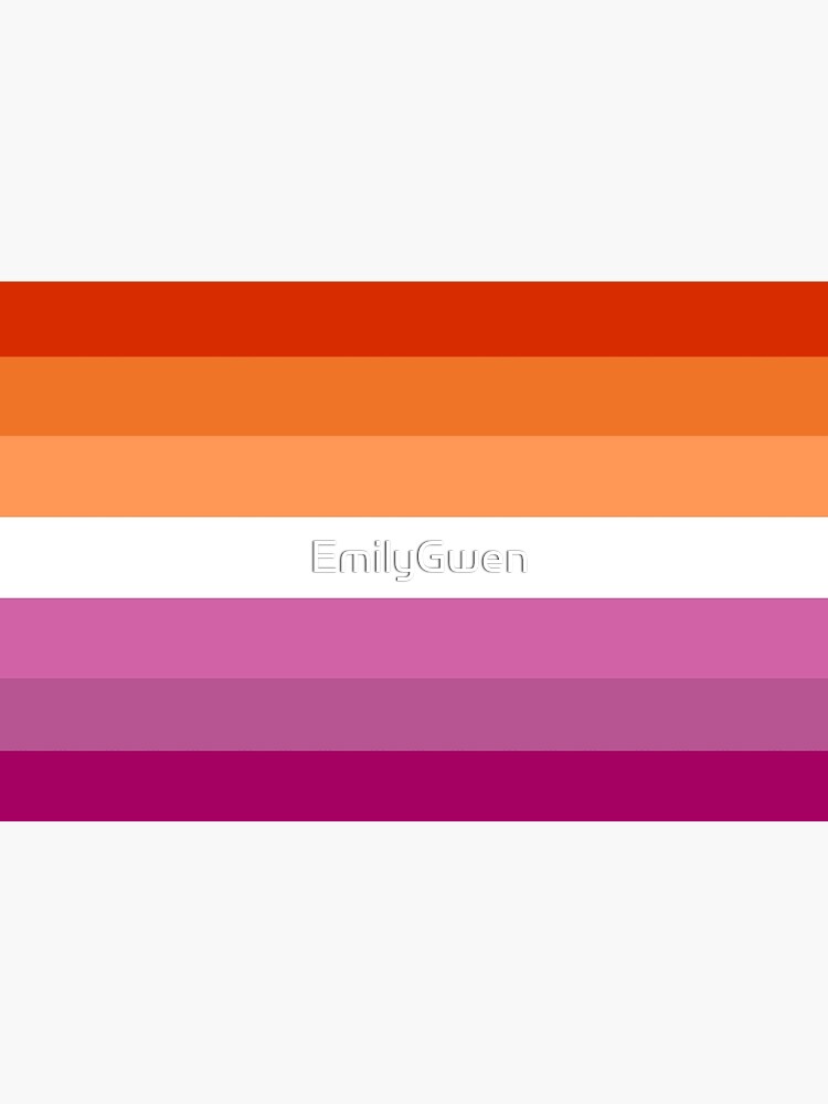 "Orange - Magenta Lines // Lesbian Pride Flag // Butch Femme Pride Flag ...