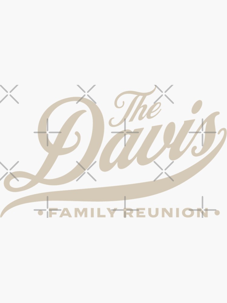 "Cool Vintage Davis Family Reunion Family Coat of Arms Crest Davis ...