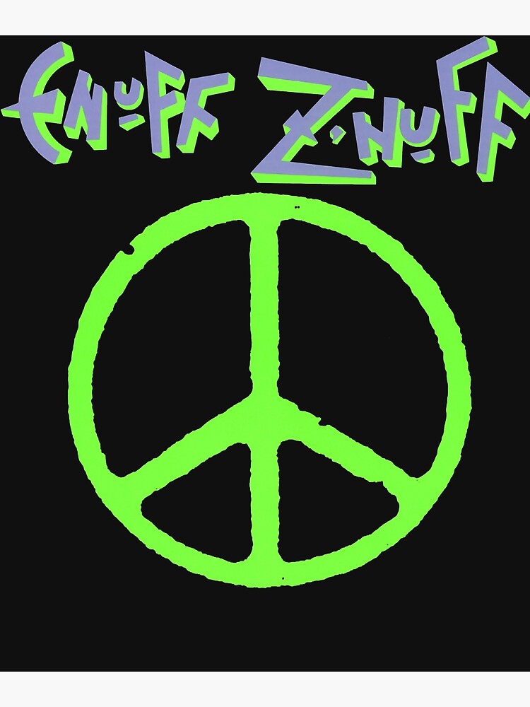 Lámina fotográfica «Diseño del logotipo del álbum de la banda de rock ...