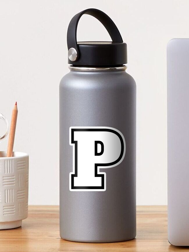 "Alphabet Letter P" Sticker for Sale by The magic Yellow bus | Redbubble