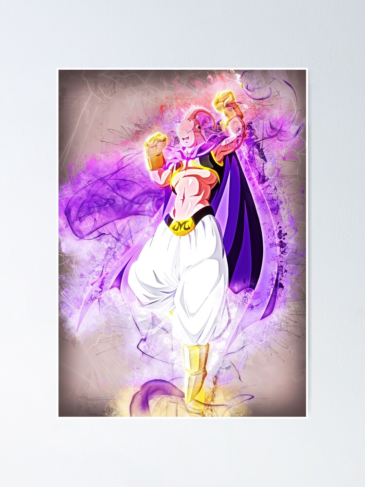 Majin Buu Poster For Sale By Jonathanjeffrey Redbubble