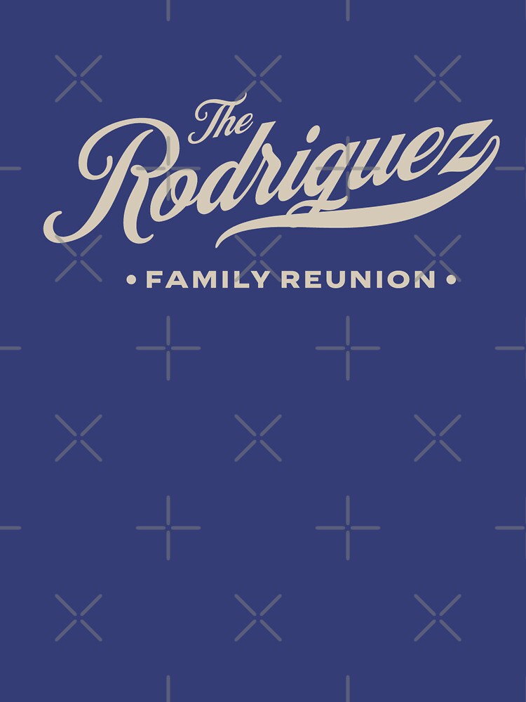 "Cool Vintage Rodriguez Family Reunion Family Coat of Arms Crest ...