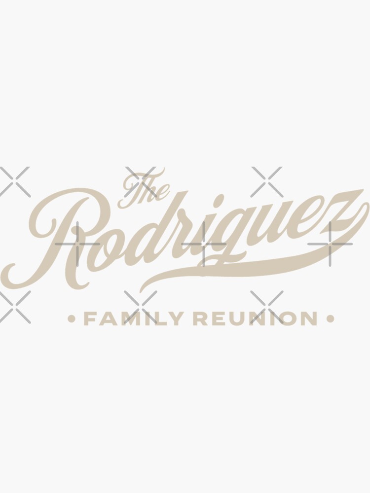 "Cool Vintage Rodriguez Family Reunion Family Coat of Arms Crest ...