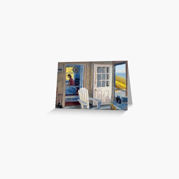 "Edward Hopper" Greeting Card by itsmeart | Redbubble