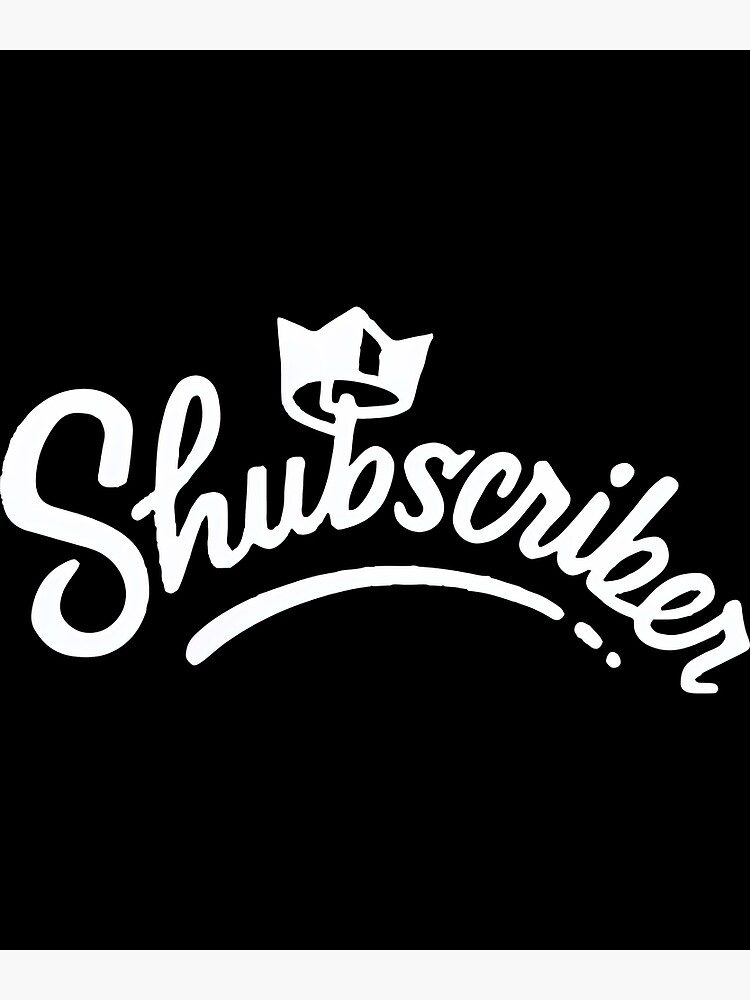 "Shubble Merch" Poster for Sale by JudahCassin | Redbubble