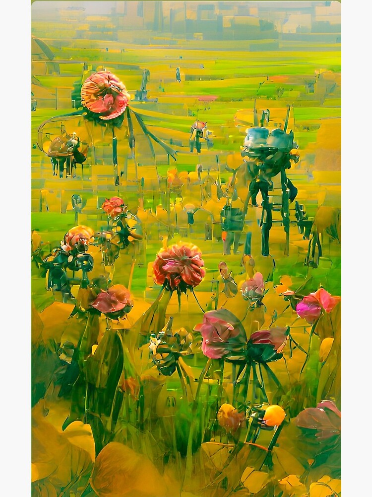 "Alien Flower Garden " Poster for Sale by CSturgill2 | Redbubble