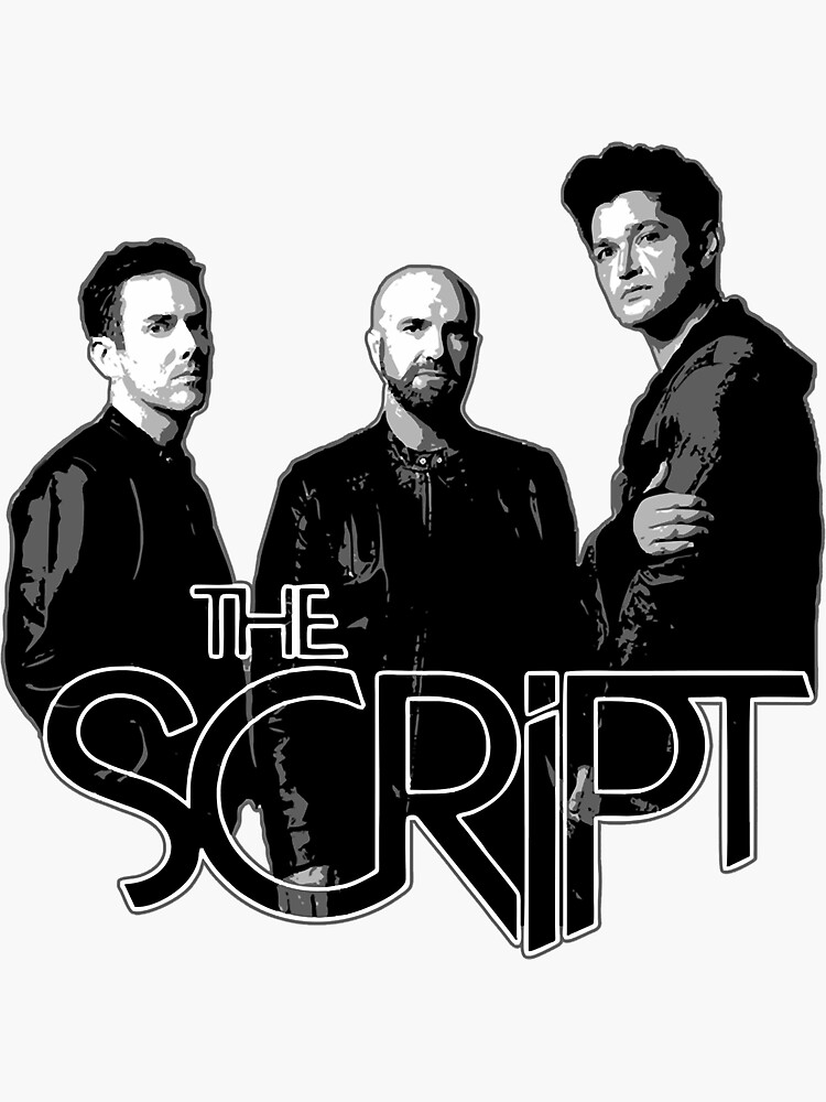 "The script" Sticker for Sale by OlgaBarrios | Redbubble