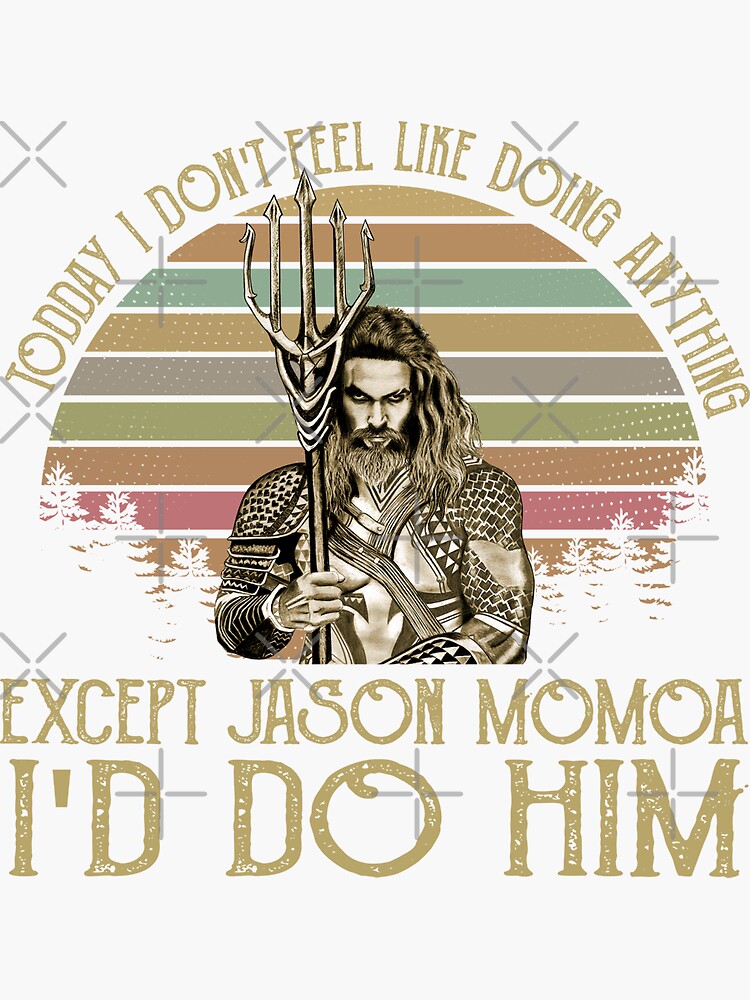 "jason momoa anything" Sticker for Sale by IrinaBilyk | Redbubble