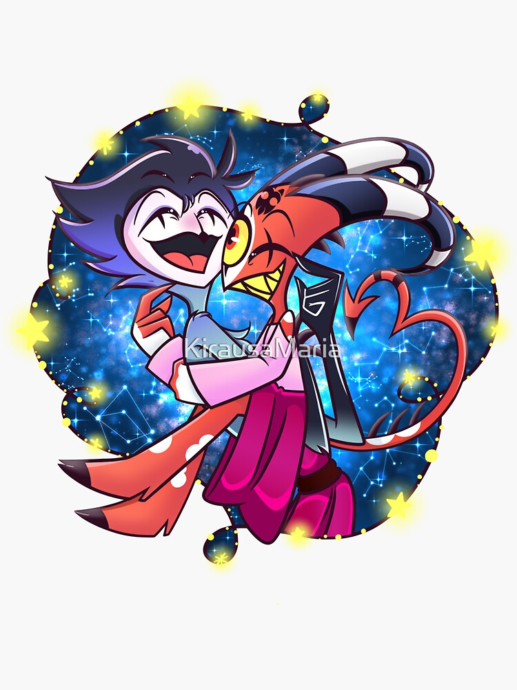 "Helluva Boss 'Stolitz' Konstellation" Sticker von KirausaMaria | Redbubble