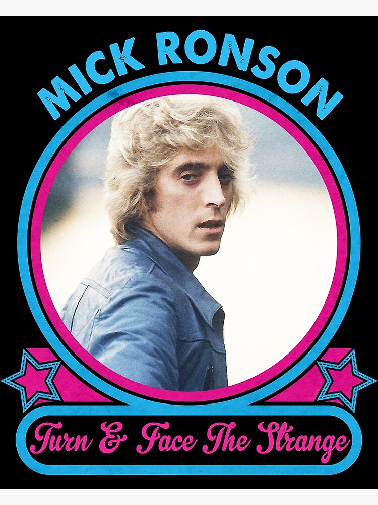 "Mick Ronson" Poster for Sale by avigadroxxx | Redbubble