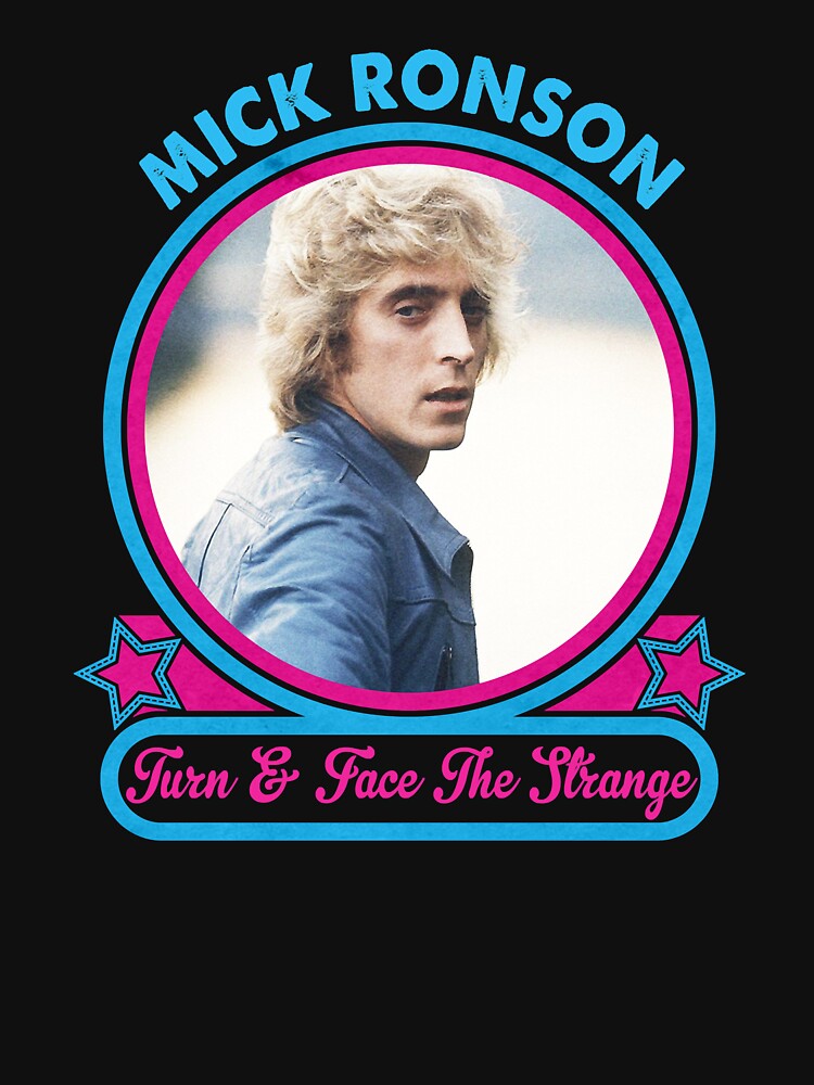 "Mick Ronson" T-shirt for Sale by avigadroxxx | Redbubble | david bowie ...