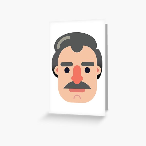 "Pablo Escobar" Greeting Card by Malattia | Redbubble