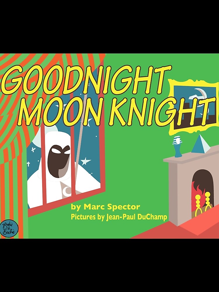 "Goodnight Moon Knight" Poster for Sale by KirstixCo | Redbubble
