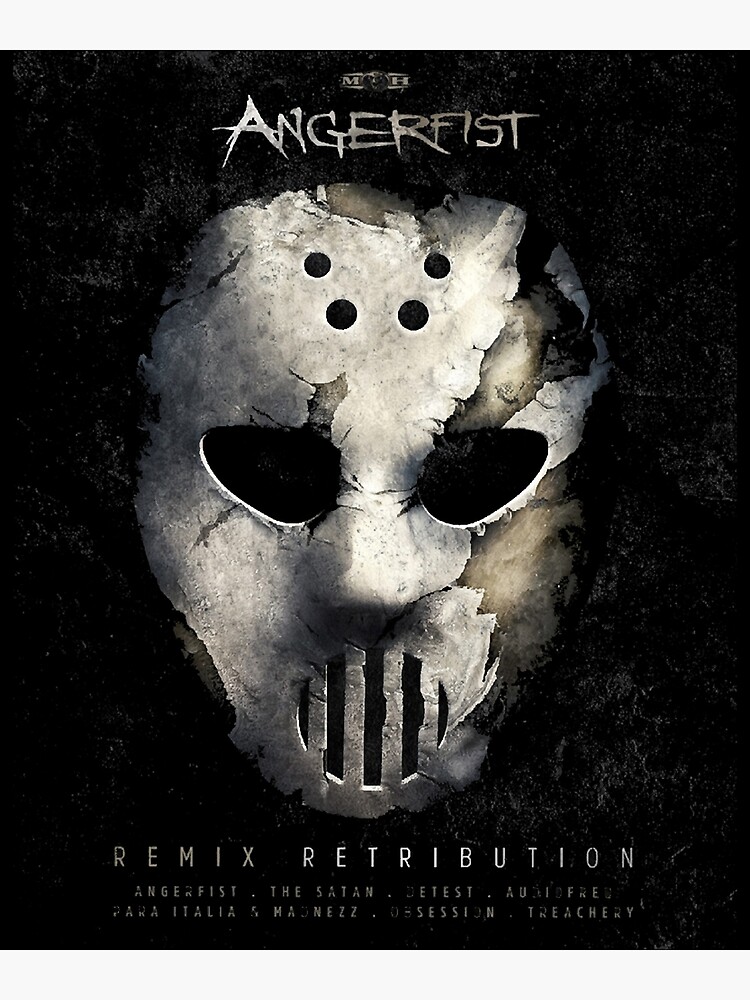 "Angerfist " Poster for Sale by MohamedMHersi | Redbubble