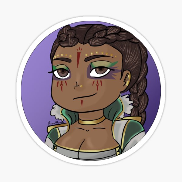 "Loba's Boundless Envy " Sticker for Sale by BrinaMonster | Redbubble