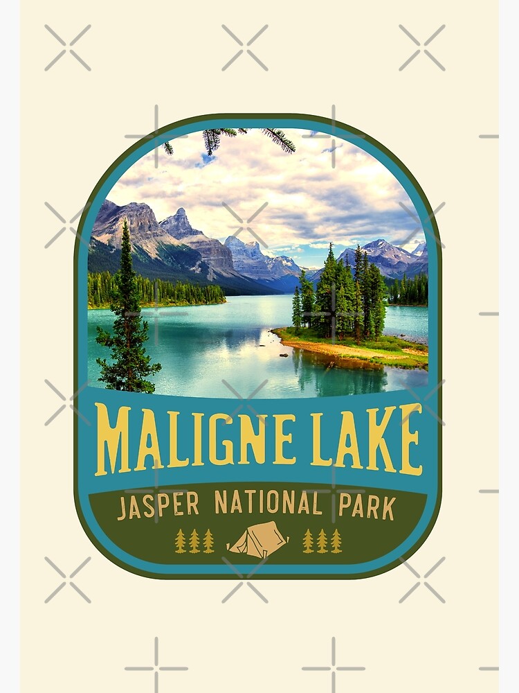 "Maligne Lake, Spirit Island, Jasper National Park" Art Print for Sale ...
