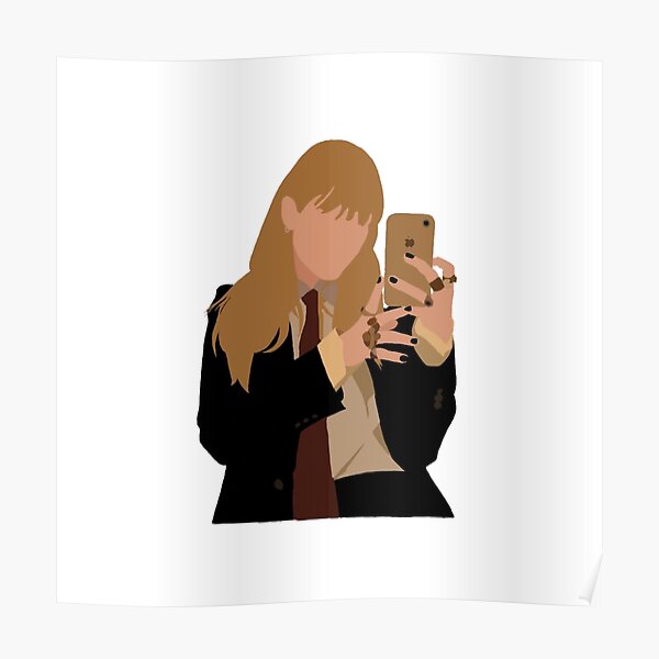 "victoria de angelis silhouette" Poster for Sale by dauntlesgrenade ...