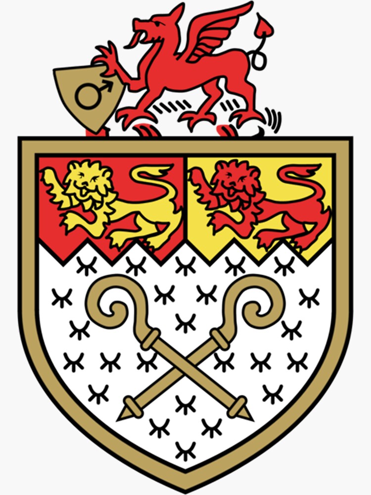 "Wrexham AFC pre-1975 Logo " Sticker for Sale by Santagqualifi | Redbubble