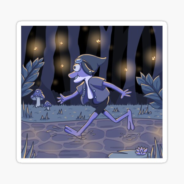 "Sprig Amphibia Night" Sticker for Sale by ollysarts | Redbubble