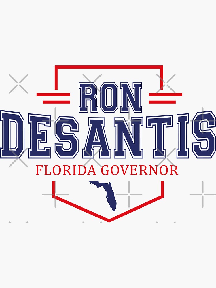 "Ron DeSantis For Governor" Sticker for Sale by markdn45 | Redbubble
