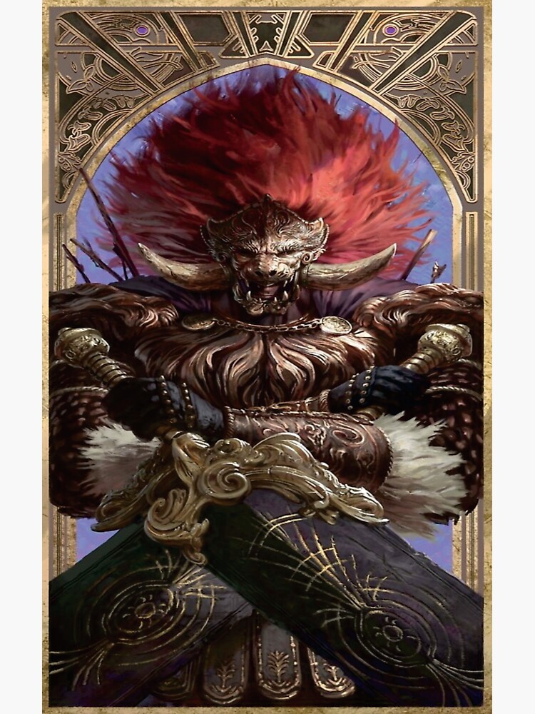 "General Radahn, Conqueror Of The Stars" Sticker for Sale by ...