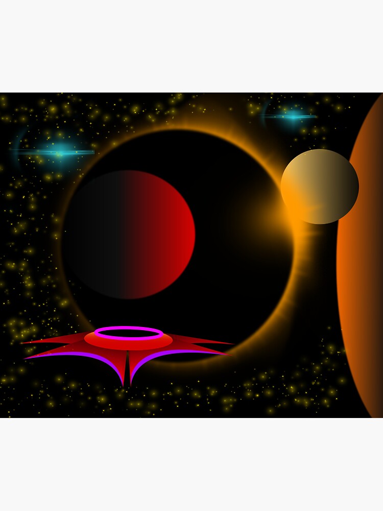 "AVOID THE DEEP SPACE VOID" Sticker for Sale by RGSMOOTHFINGER | Redbubble