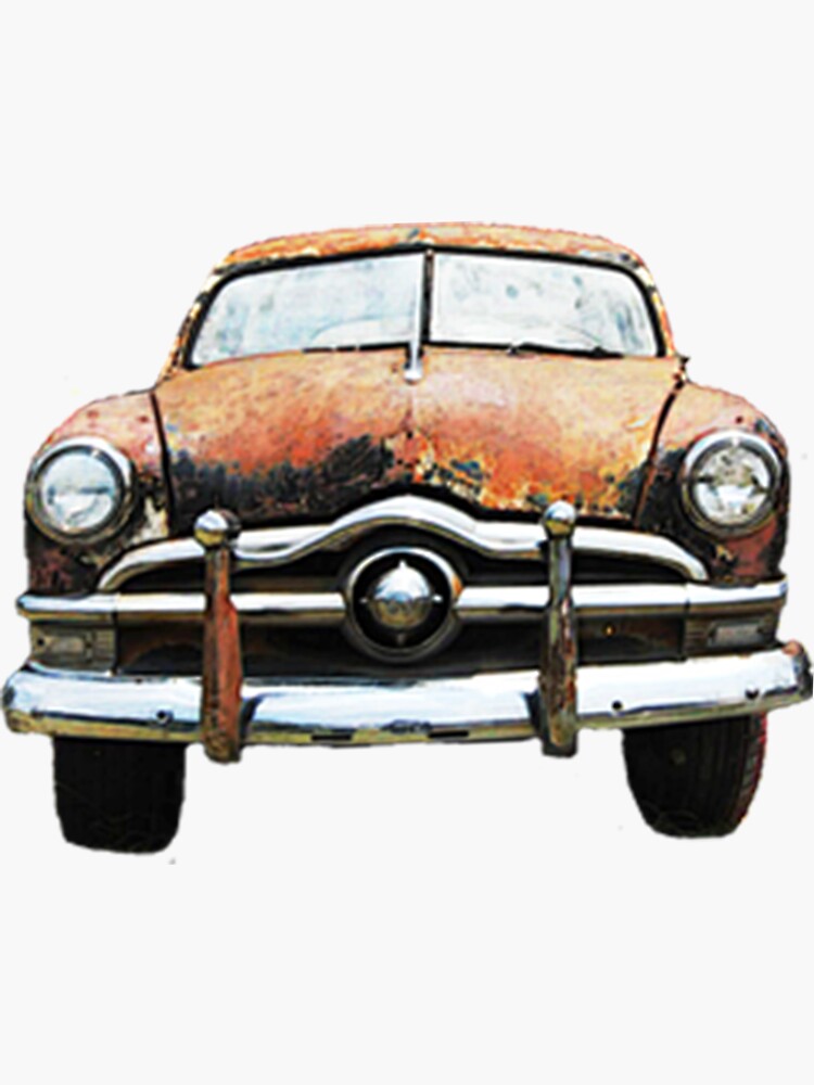 "Rusty Ford Rusty '49 Ford" Sticker for Sale by AlfieGodfrey | Redbubble