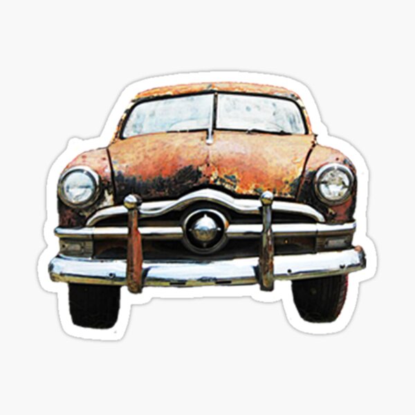 "Rusty Ford Rusty '49 Ford" Sticker for Sale by AlfieGodfrey | Redbubble