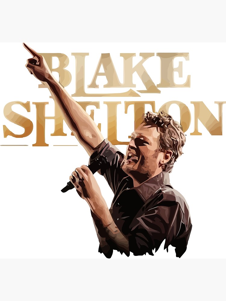 Blake Shelton Premium Matte Vertical Poster sold by Irmawaty Habie ...