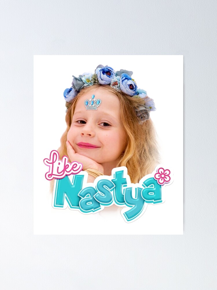 "Like Nastya, Like Nastya 2022 tshirt, nastya youtuber, nastya photo ...