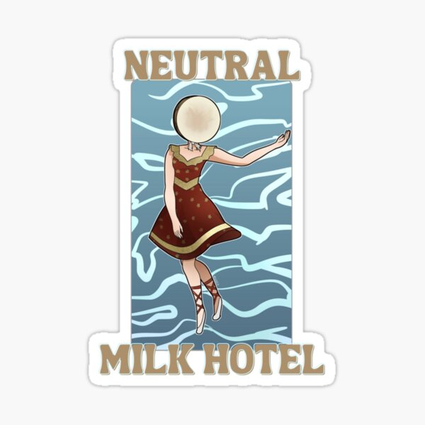 "Neutral Milk Hotel " Sticker for Sale by CastilloDiana33 | Redbubble
