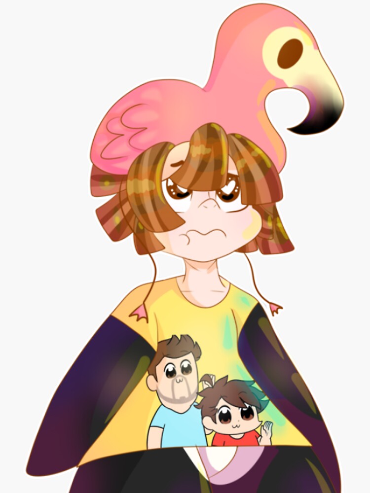 "Mrflimflam anime" Sticker for Sale by Maria898 | Redbubble