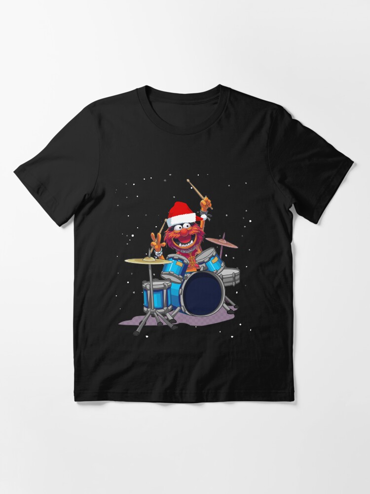 "Christmas Muppet Animal Drummer" T-shirt for Sale by Evie-MaeWard ...