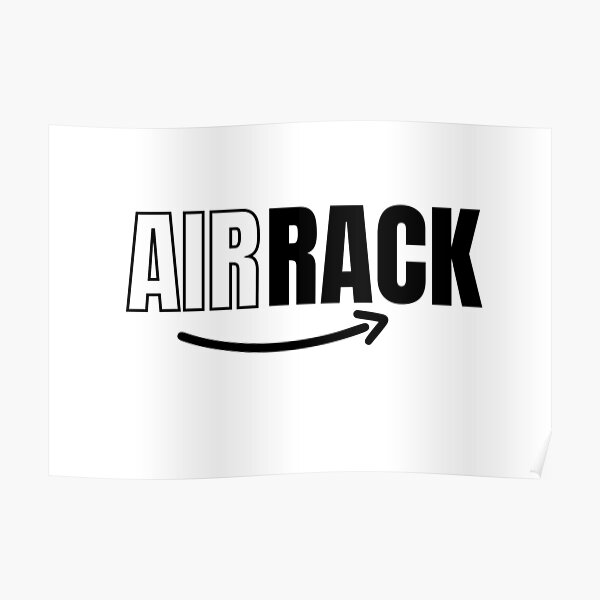 " AIRRACK" Poster for Sale by ArtistLibrary | Redbubble