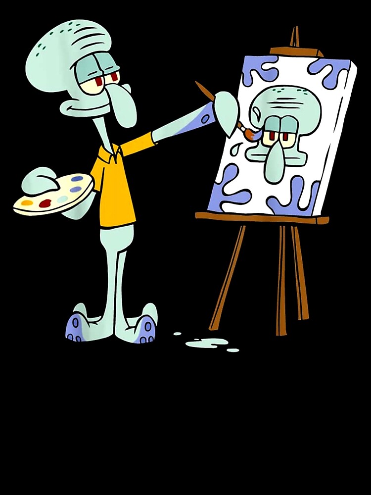 "Thicc squidward Thicc Mr. Krabs" Art Print for Sale by Abigial360 ...