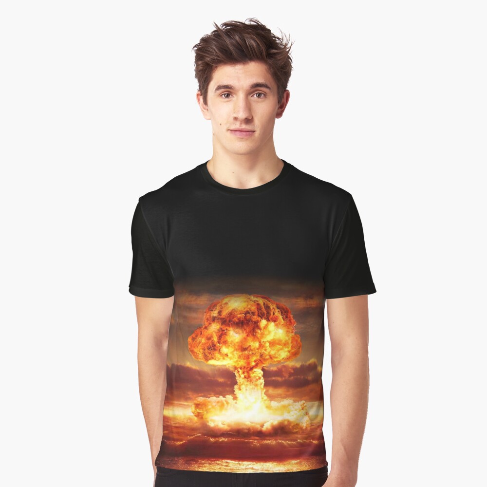 "Atomic Bomb" T-shirt for Sale by SkaryoDrawn | Redbubble | atomic bomb ...