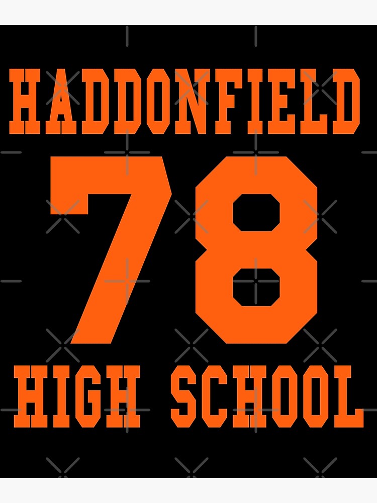 "Haddonfield High School 78" Poster for Sale by barrelroll909 | Redbubble