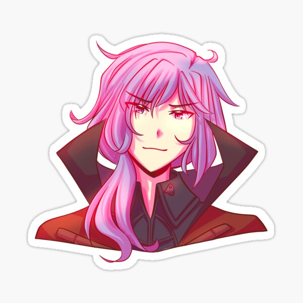 "yuri" Sticker for Sale by saffxron | Redbubble