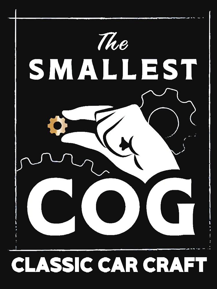 "The Smallest Cog" T-shirt for Sale by Mariaohnsond | Redbubble | the ...