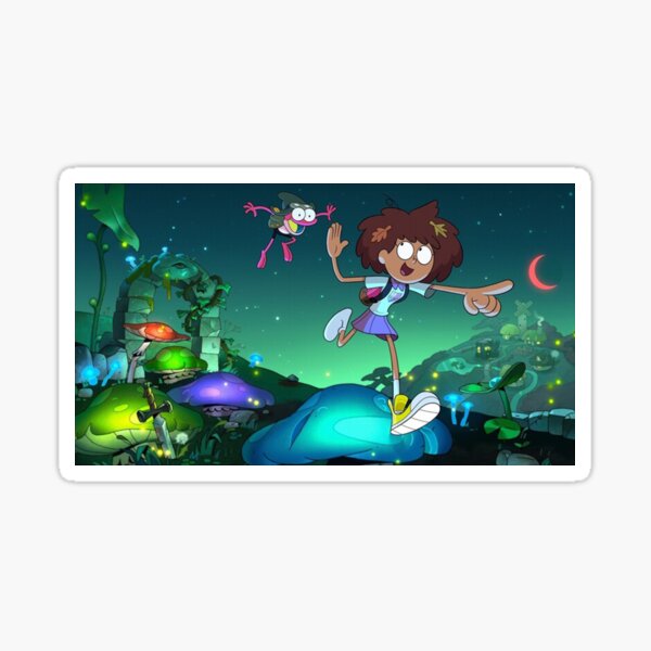 "Amphibia Poster" Sticker for Sale by dianapadila | Redbubble